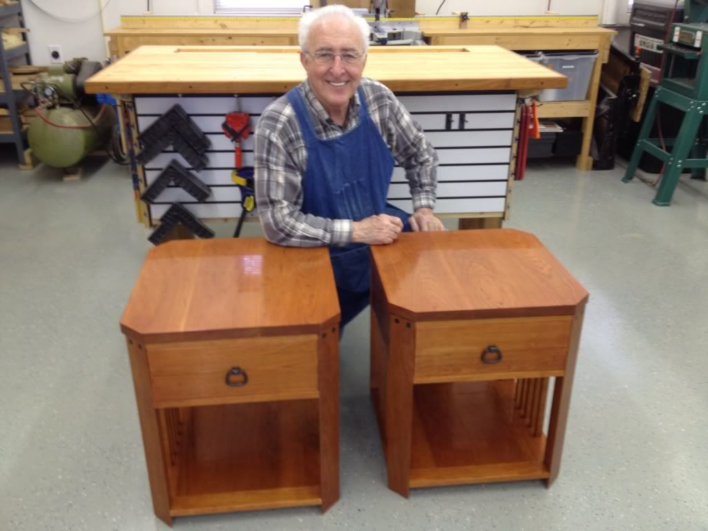 End tables complete | LumberJocks Woodworking Forum