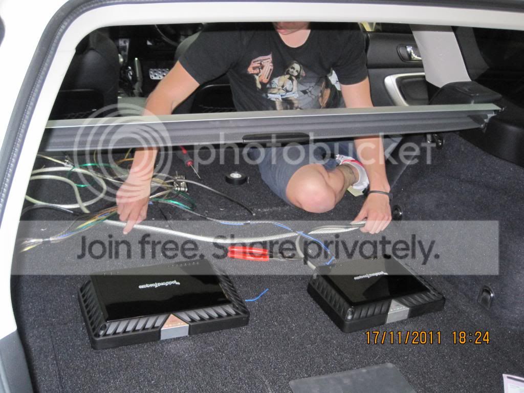 System Finally Installed in MY07 Spec B wagon • club.liberty.asn.au