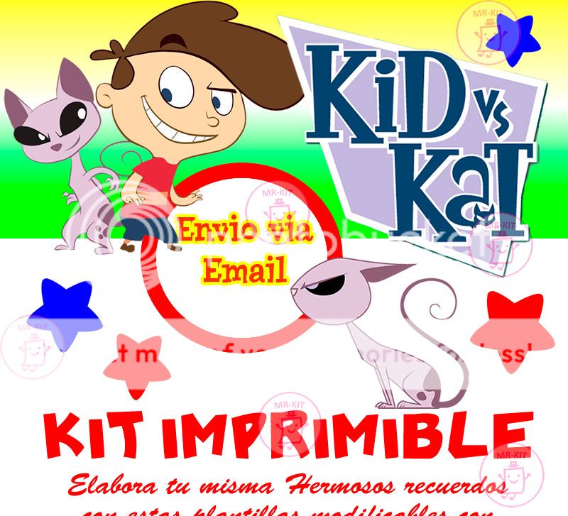 Kit Imprimible Kid Vs. Kat Candy Bar Golosinas Tarjetas - S/ 15,99 en ...