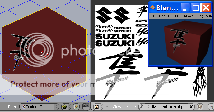 Easy way to add a decal to a mesh. - Materials and Textures - Blender ...