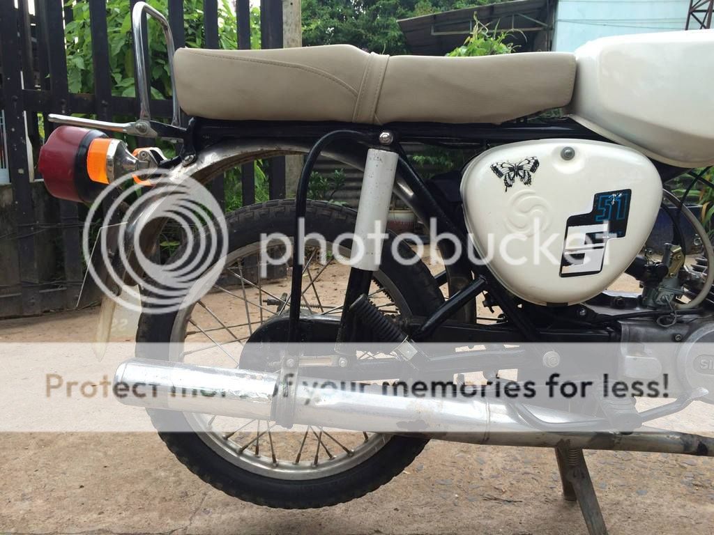 Xe cổ simson 2 thì | 5giay