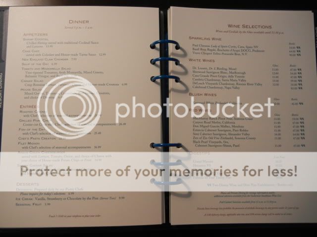 Beach Club Room Service Menus | The DIS Disney Discussion Forums ...