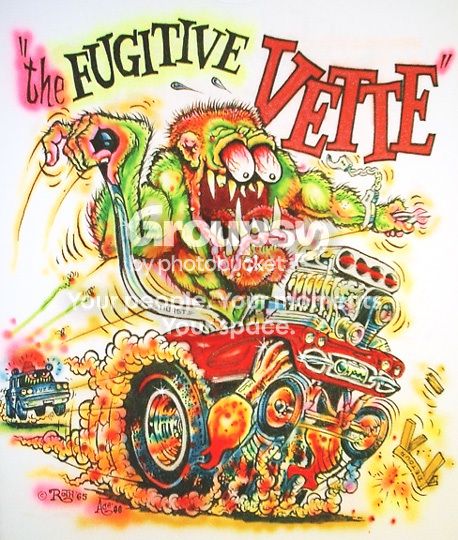Fugitive Vette model kit